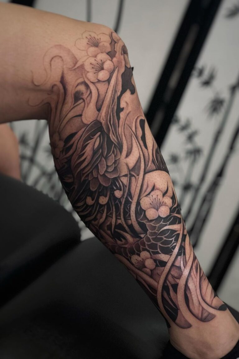 25 Stunning Japanese Flower Tattoo Designs: Traditional And Modern ...