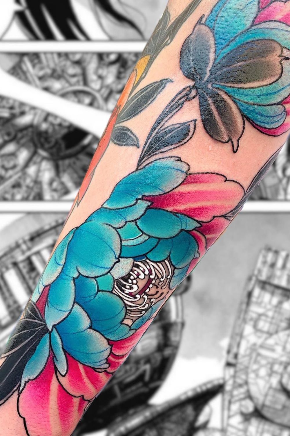 25 Stunning Japanese Flower Tattoo Designs: Traditional And Modern ...