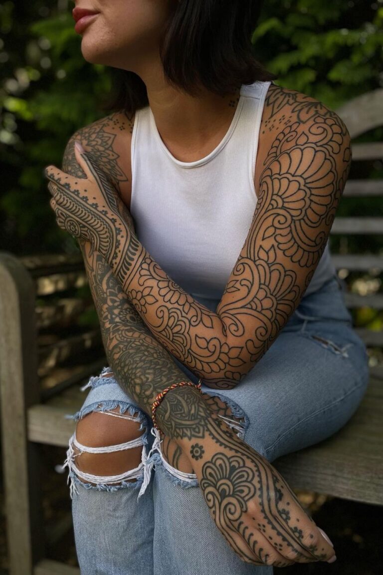 30 Arm Sleeve Tattoos For Women: Stunning & Meaningful Inspiration