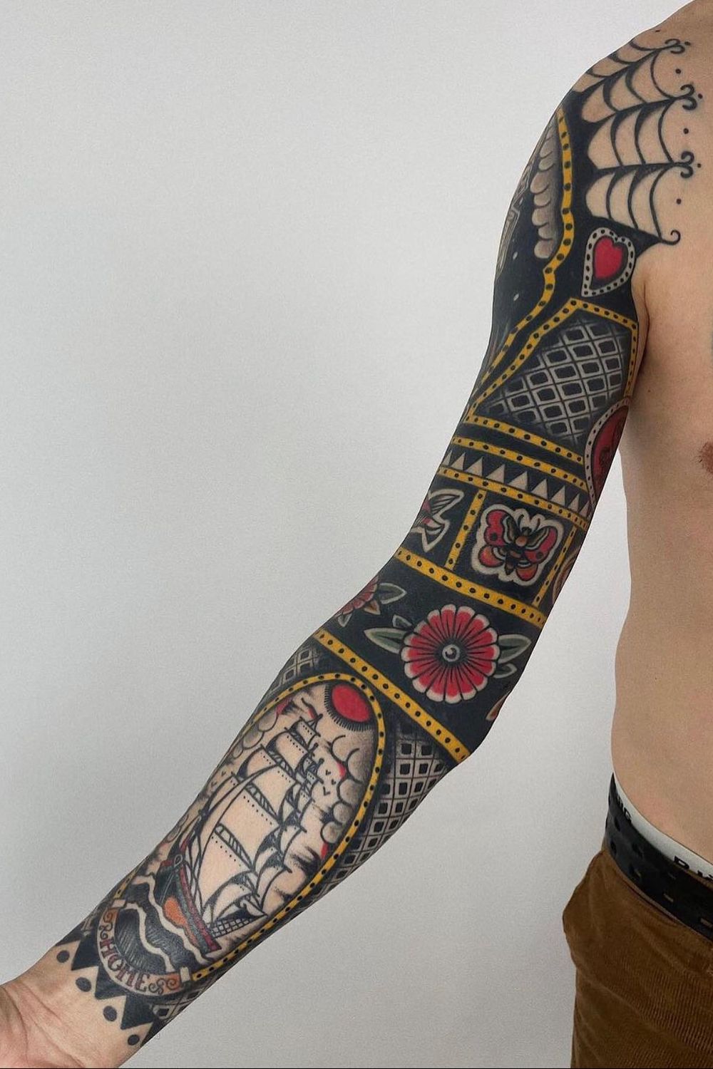 20 Bold And Inspiring Men’s Full Sleeve Tattoo Ideas