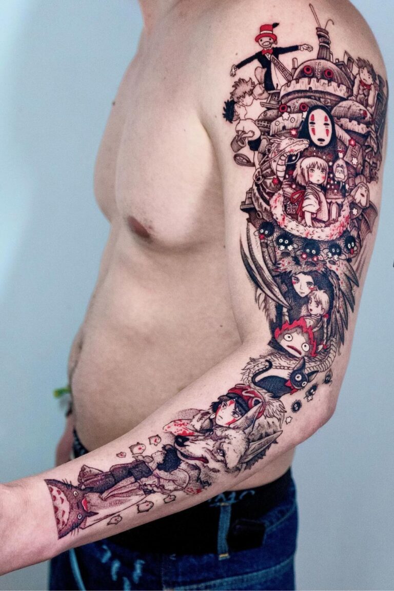 20 Bold And Inspiring Men’s Full Sleeve Tattoo Ideas