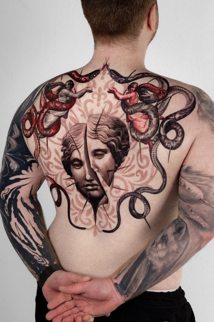 15 Epic Back Tattoos For Guys That Make A Statement