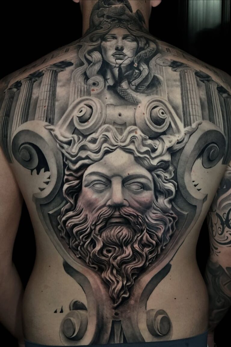 15 Epic Back Tattoos For Guys That Make A Statement