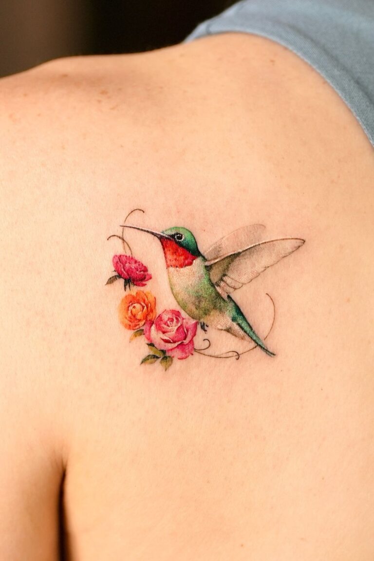 Looking For A Beautiful Hummingbird Tattoo? Get Inspired By These 16 Ideas