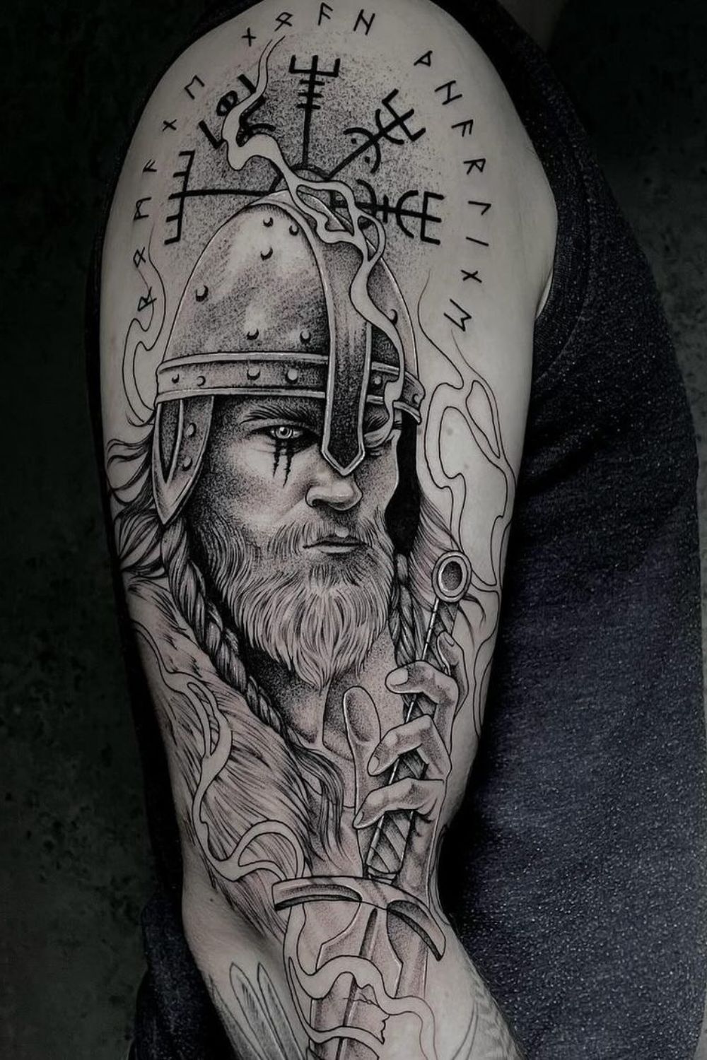 19 Viking Warrior Tattoos That Radiate Power And Meaning