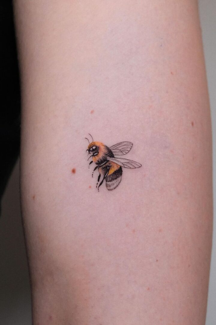 23 Bee Tattoo Ideas With Meaning That’ll Make You Fall In Love