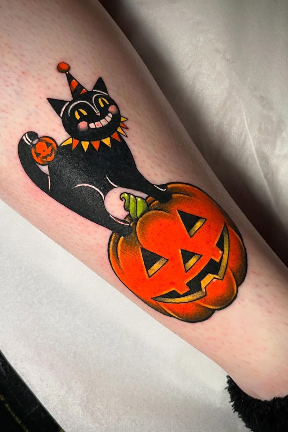 Pumpkin Tattoo Magic: 14 Designs That Will Steal Your Autumn Heart