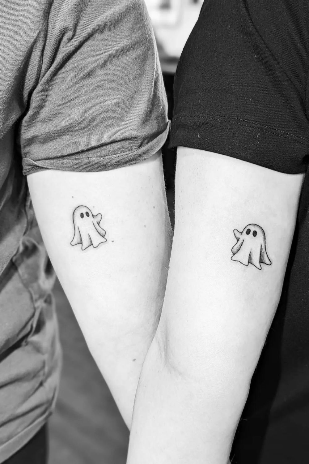 23 Small Ghost Tattoo Ideas That Are Cute And Full Of Personality