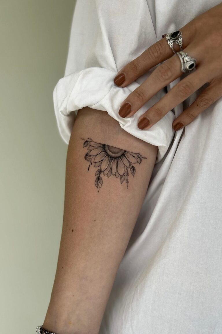 20 Stunning Sunflower Tattoo Ideas Full Of Meaning And Light
