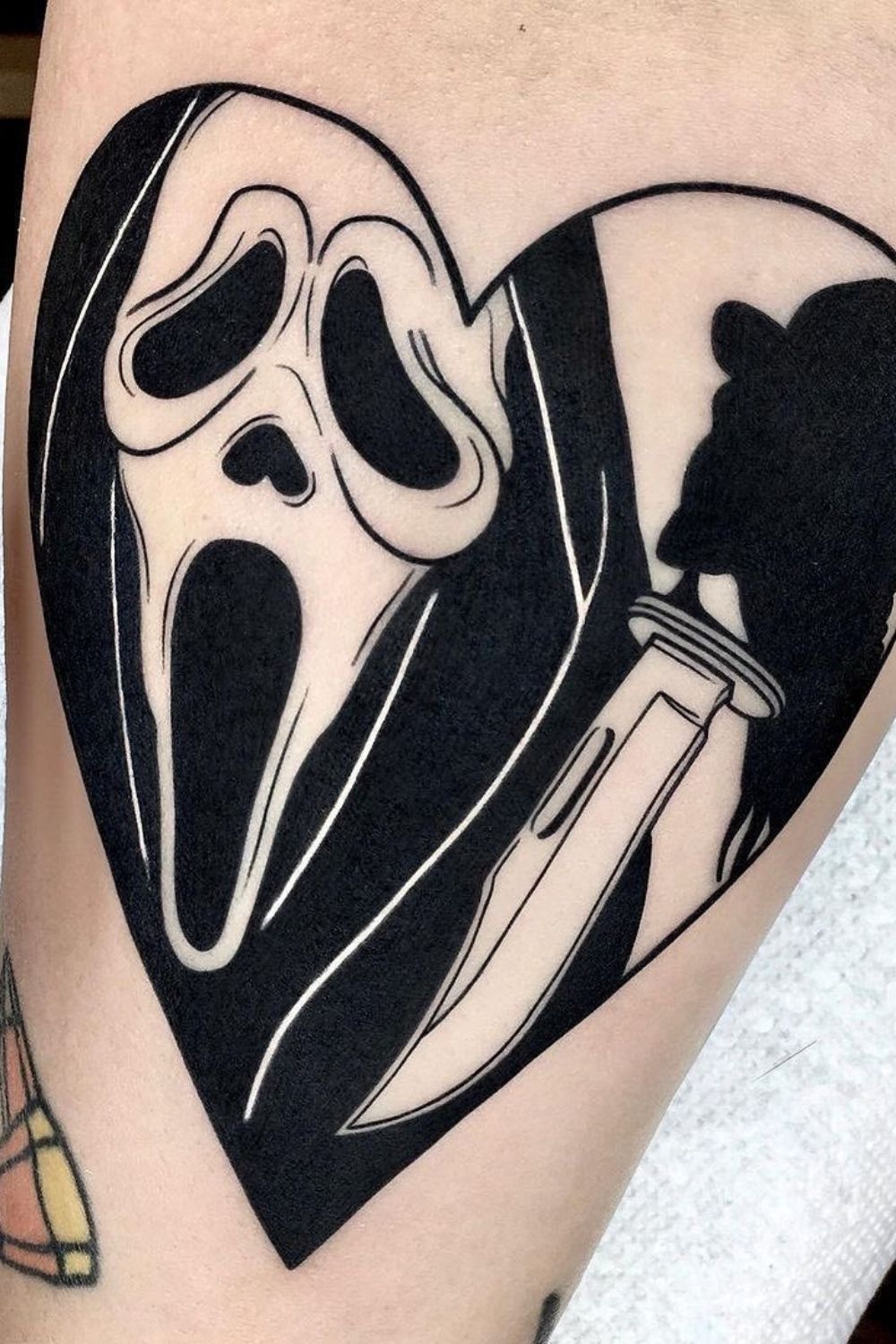 18 Horror Themed Tattoos That Celebrate Your Love For Scary Movies