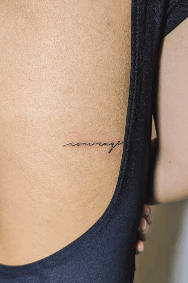 The Ultimate Guide To Meaningful Word Tattoos With Beautiful Ideas