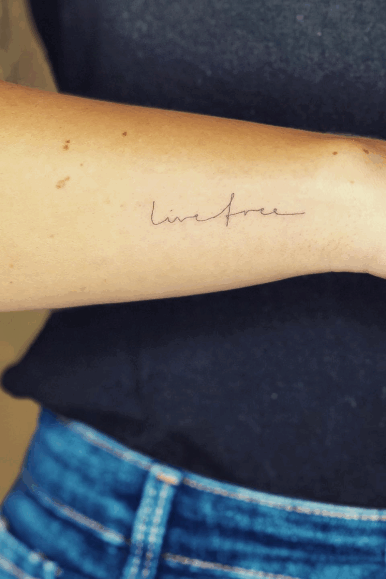 The Ultimate Guide To Meaningful Word Tattoos With Beautiful Ideas