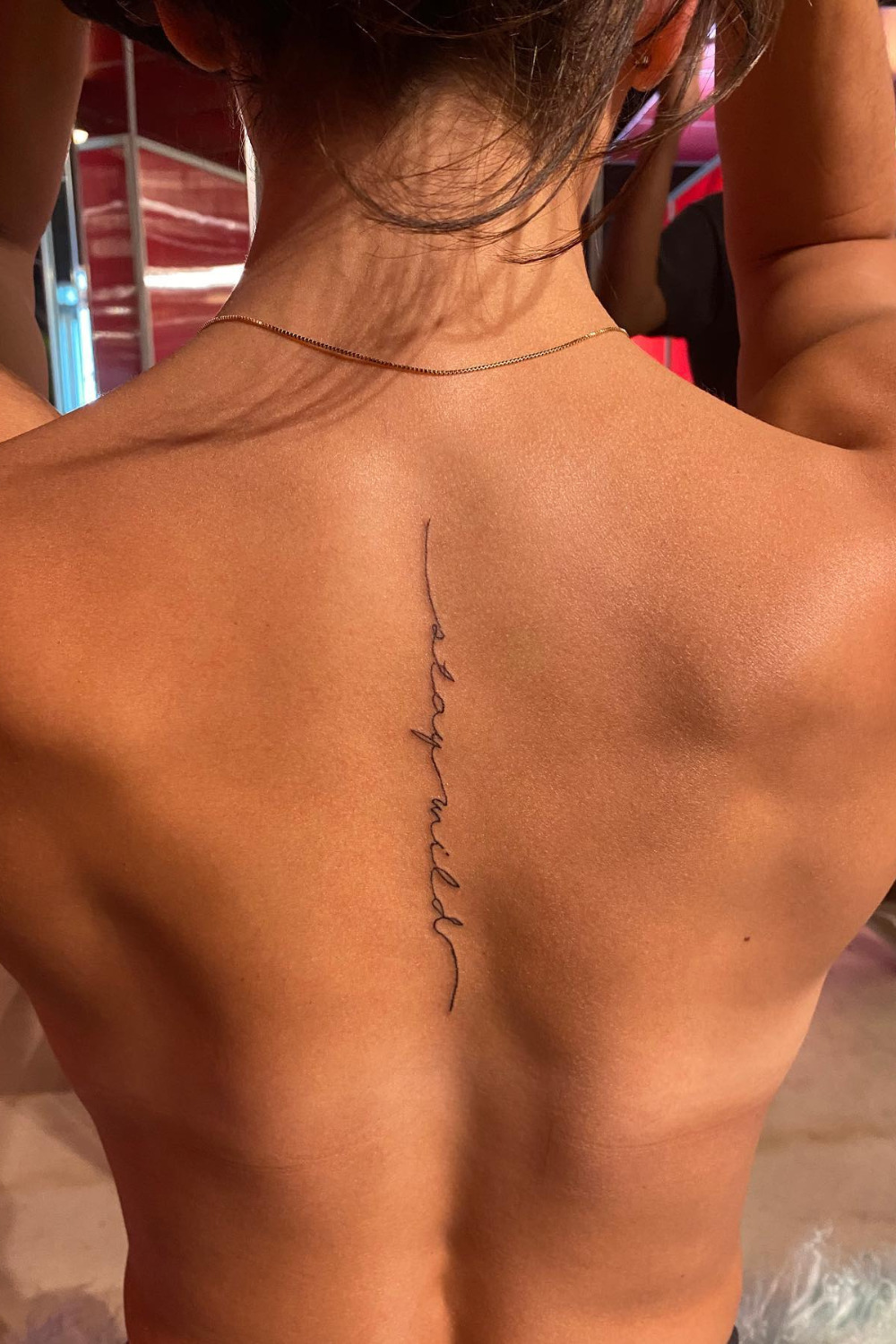 The Ultimate Guide To Meaningful Word Tattoos With Beautiful Ideas