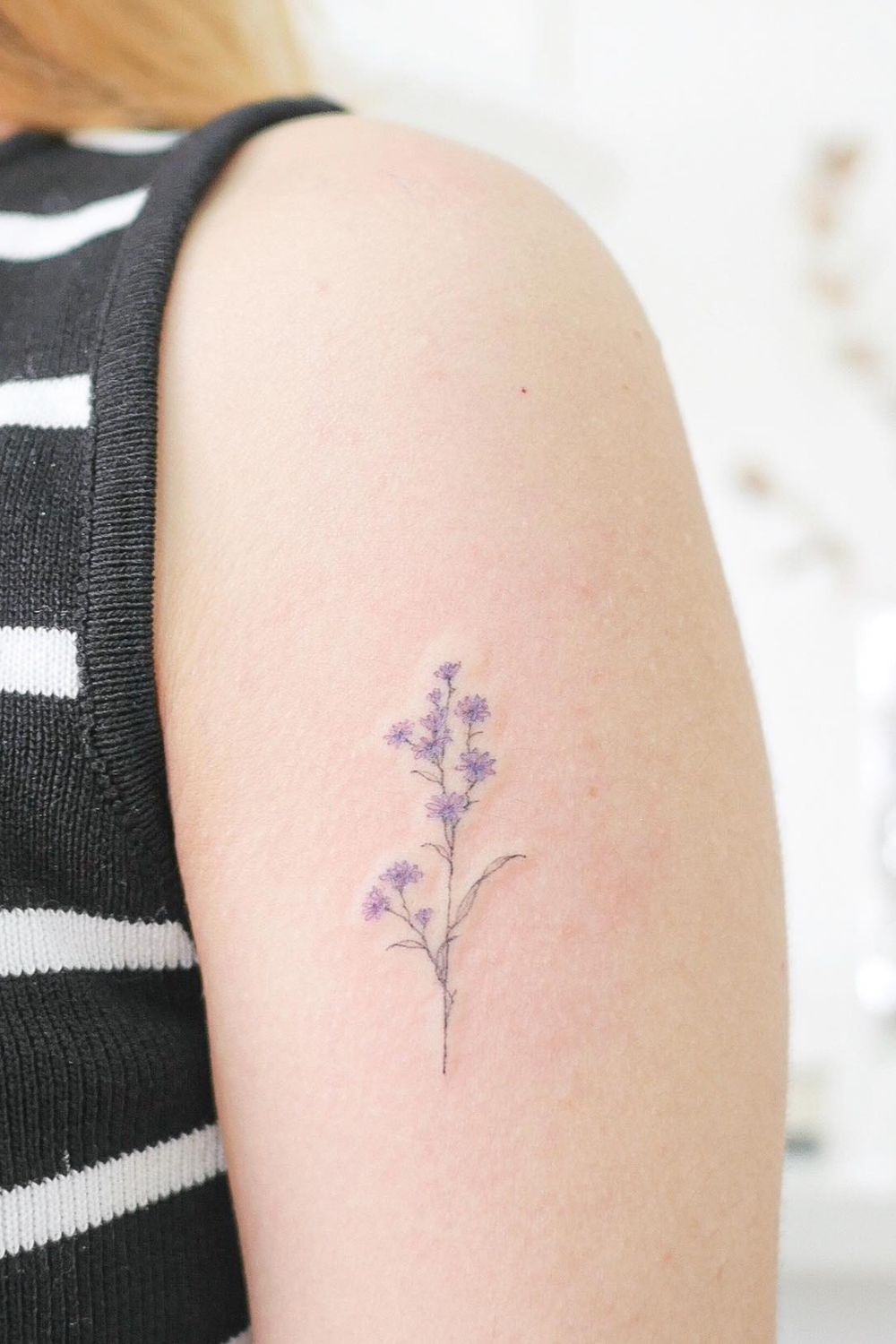 11 Creative September Birth Flower Tattoo Ideas You’ll Want To Try
