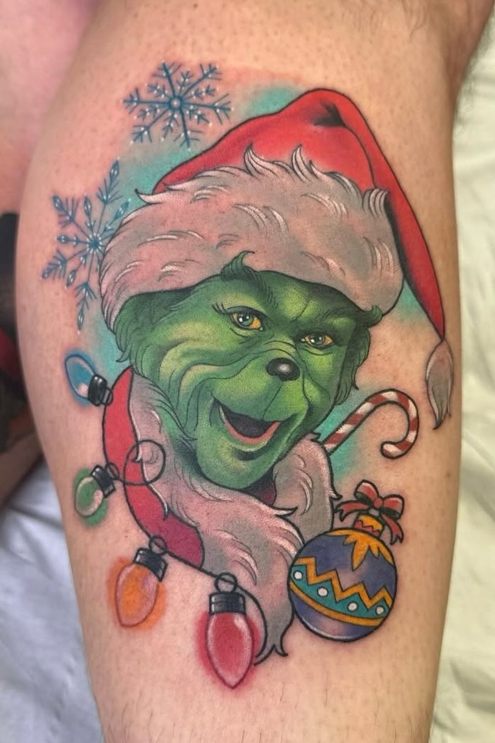 31 Unique Christmas Tattoo Inspiration For Festive Ink