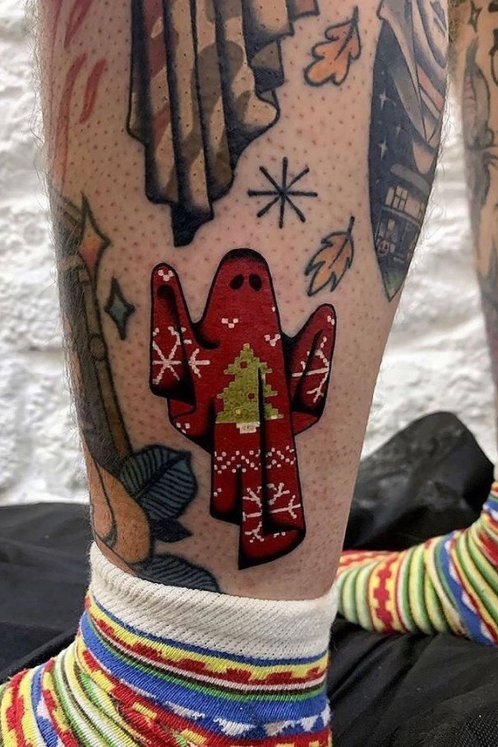 31 Unique Christmas Tattoo Inspiration For Festive Ink