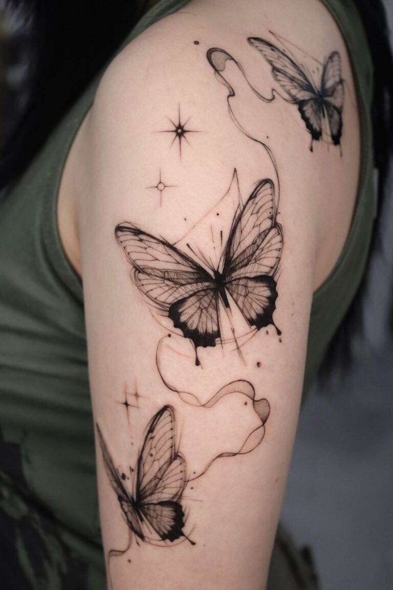26 Butterfly Tattoo Inspiration That Capture Freedom And Femininity