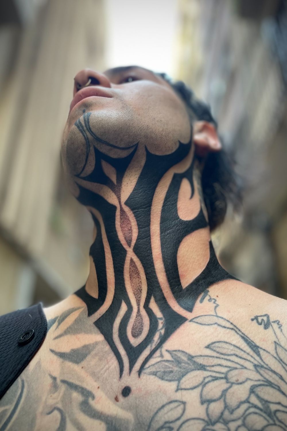 21 Neck Tattoo For Guys That Reflect Strength And Art
