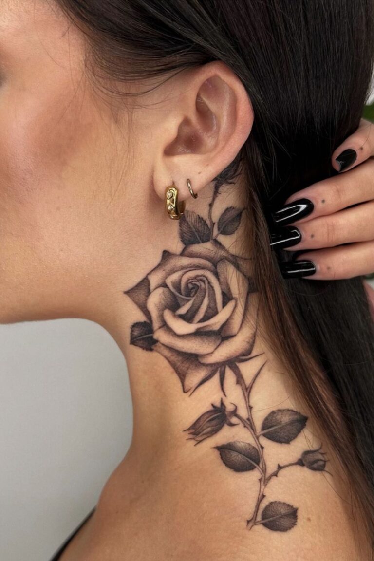 26 Stunning Neck Tattoos For Women That Define Confidence And Beauty