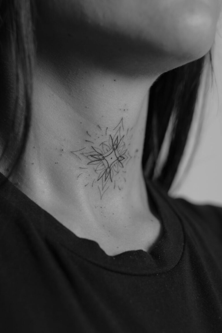 26 Stunning Neck Tattoos For Women That Define Confidence And Beauty