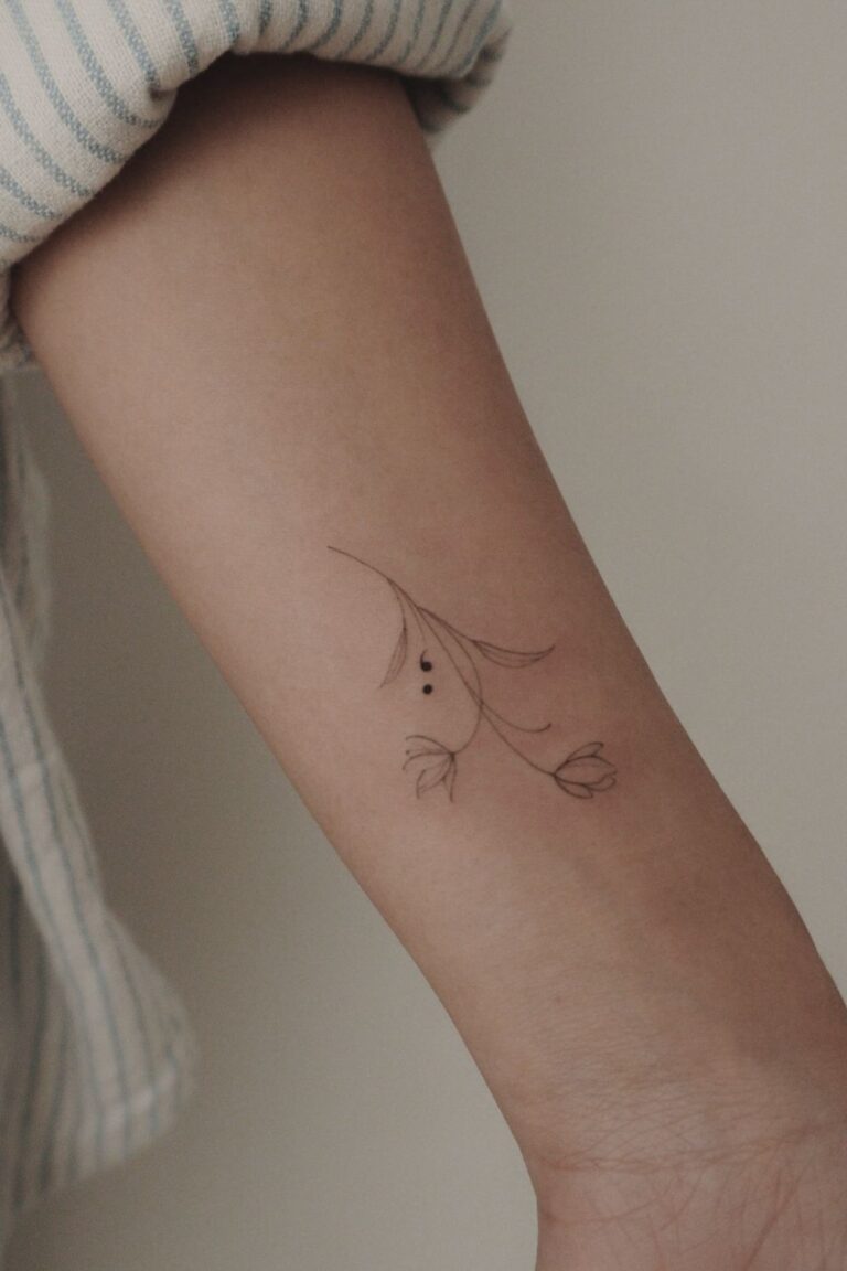 The Powerful Meaning Of A Semi Colon Tattoo