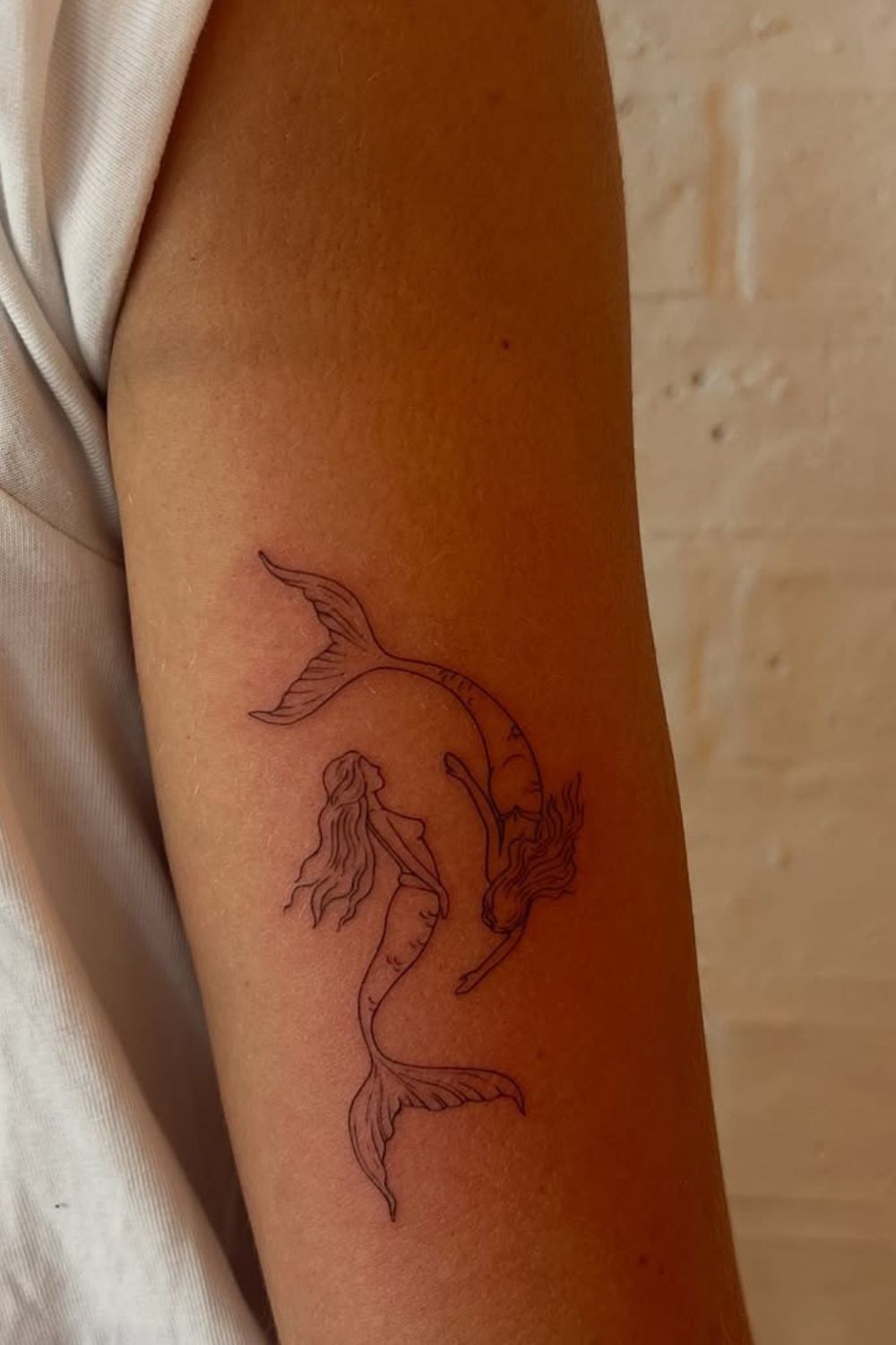 24 Mermaid Tattoo Inspiration For Women Who Love The Sea