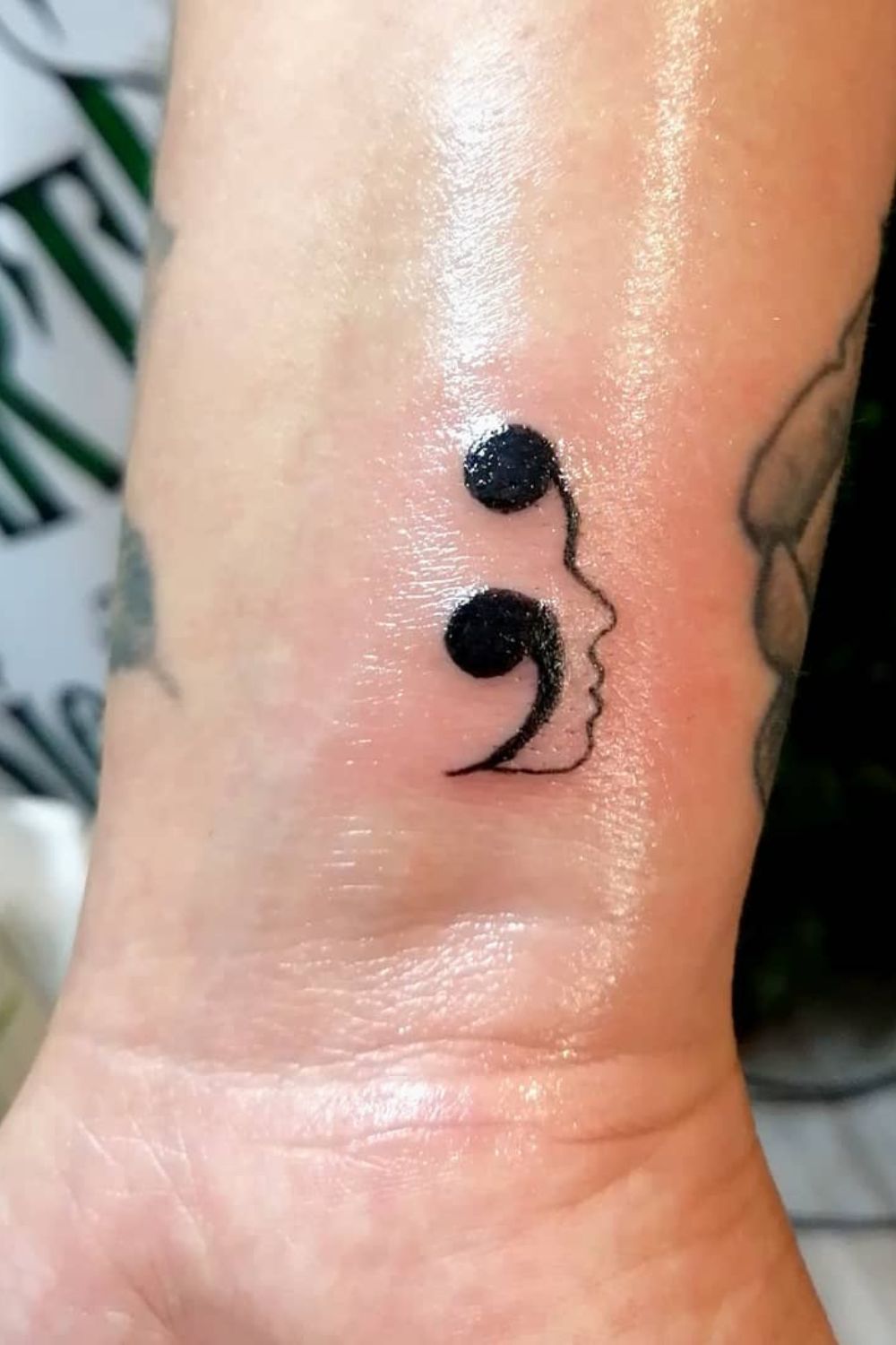 20+ Semi Colon Tattoo Ideas Design That Carry Powerful Meaning
