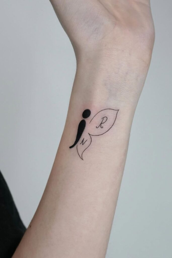 20+ Semi Colon Tattoo Ideas Design That Carry Powerful Meaning