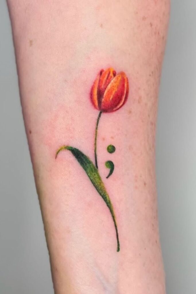 20+ Semi Colon Tattoo Ideas Design That Carry Powerful Meaning