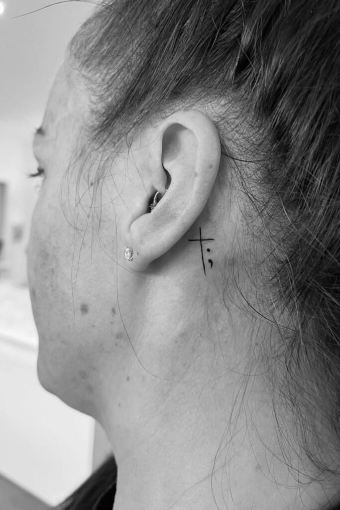 20+ Semi Colon Tattoo Ideas Design That Carry Powerful Meaning