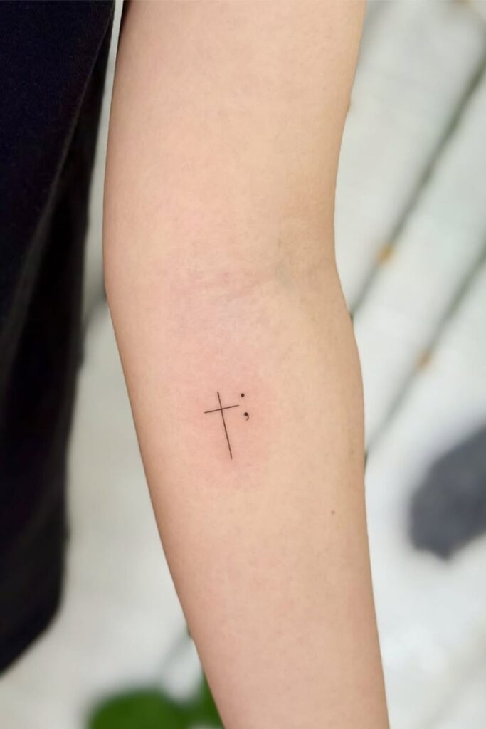 20+ Semi Colon Tattoo Ideas Design That Carry Powerful Meaning