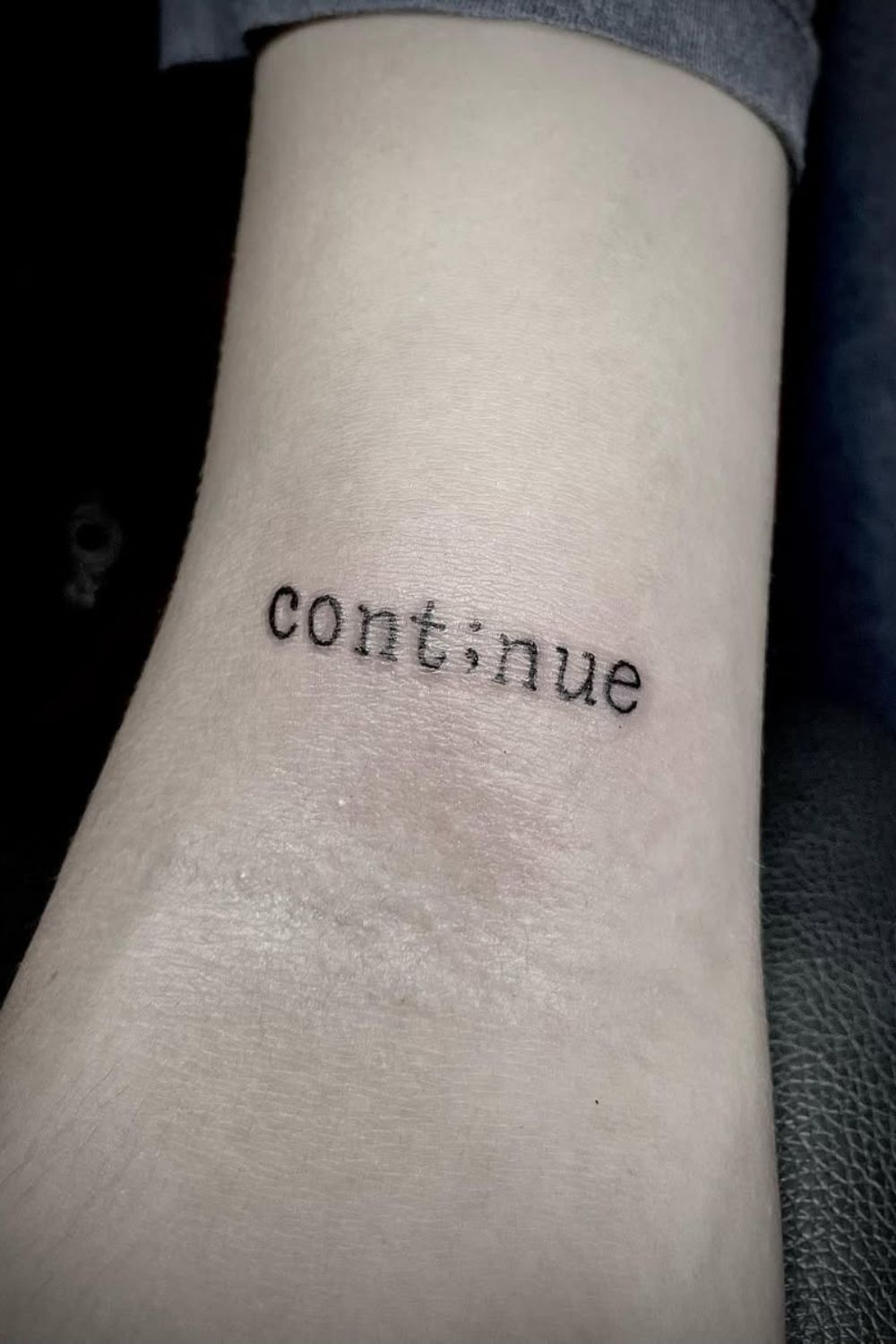 20+ Semi Colon Tattoo Ideas Design That Carry Powerful Meaning